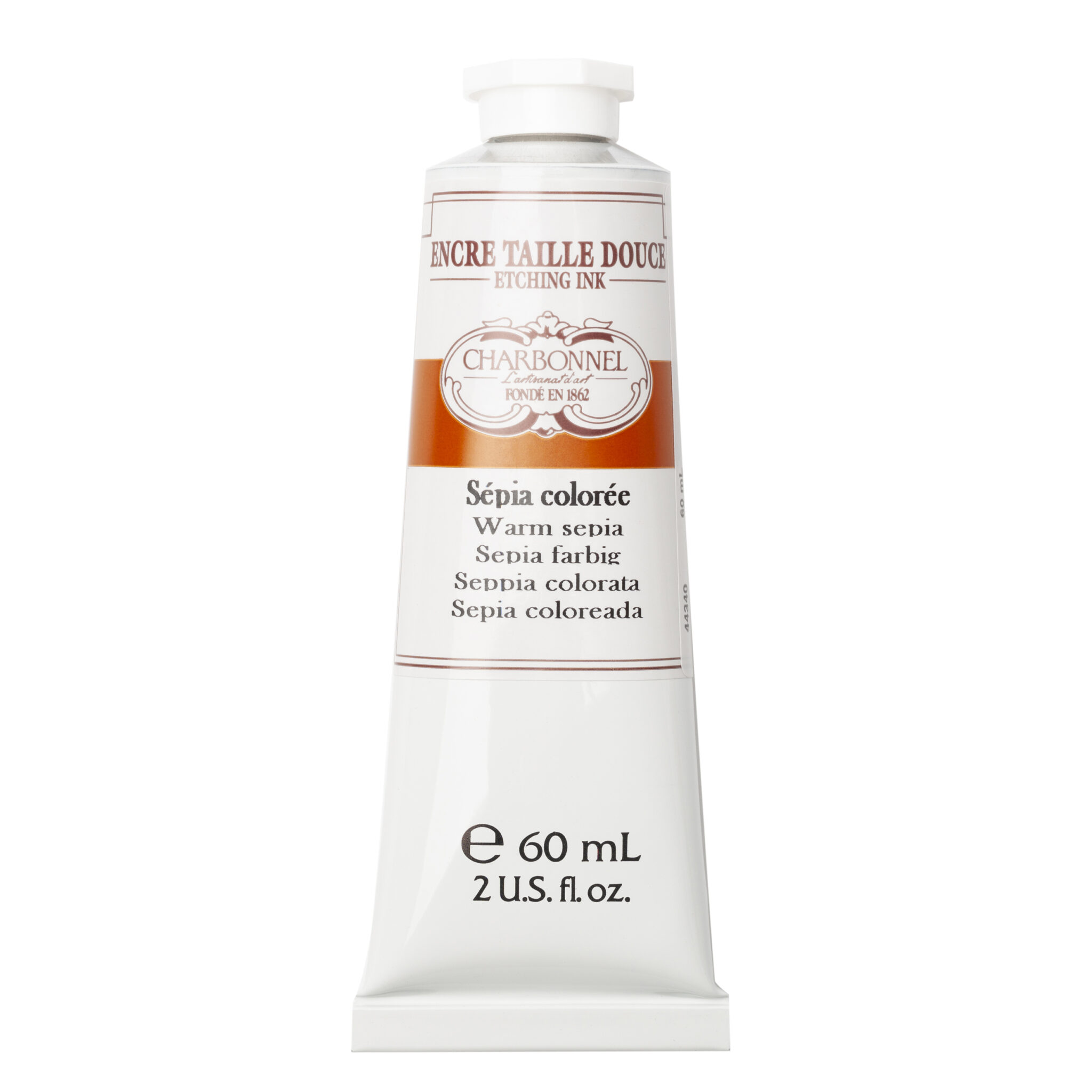 Intaglio Etching Ink Coloured Sepia 60ml Charbonnel intaglio-etching-ink-coloured-sepia-60ml-charbonnel